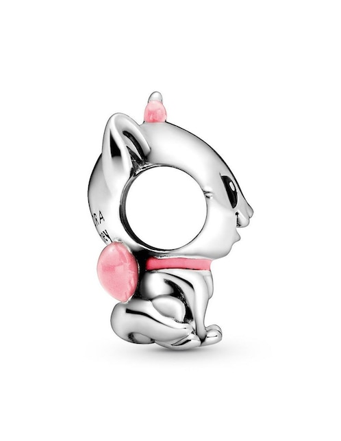 Charm de gato Pandora de plata 2