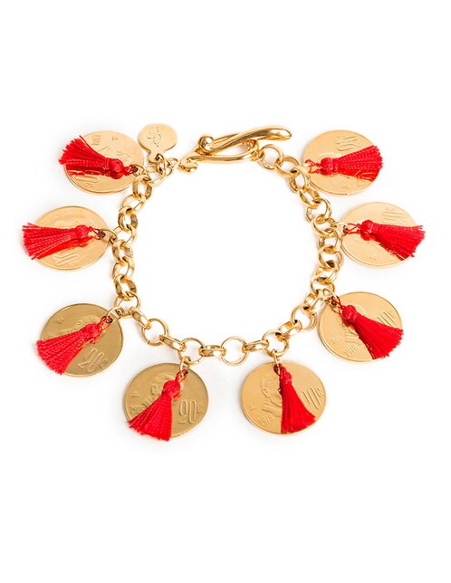 Pulsera Daniel Espinosa Jewelry de baño de oro 1