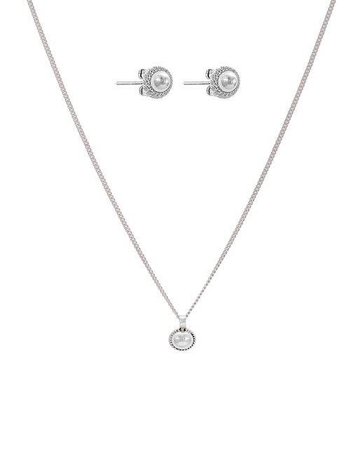 Aretes y collar Mauricio Serrano Jewelry de plata P925 1