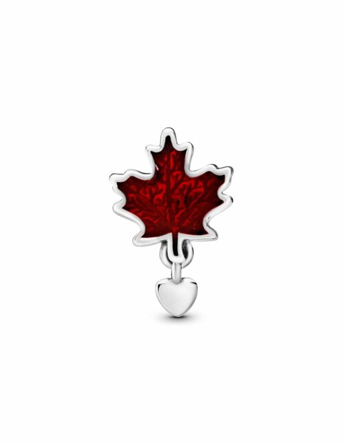 Charm de hoja Pandora moments de plata P 925 2