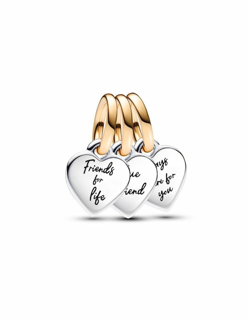 Charm de corazón Pandora Moments de plata P 925 1