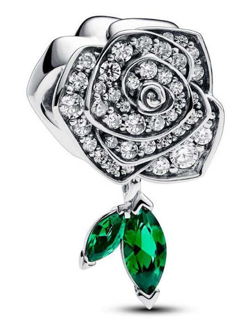 Charm de flor Pandora moments de plata P 925 1