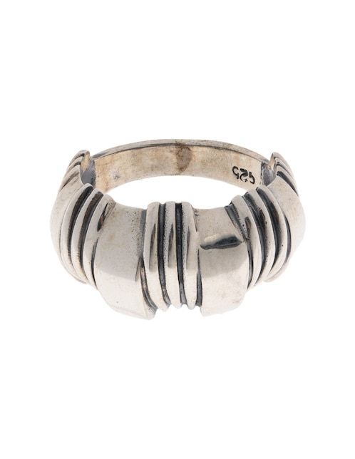 Anillo Mauricio Serrano Jewelry Torzal P 925 de plata brillante 1