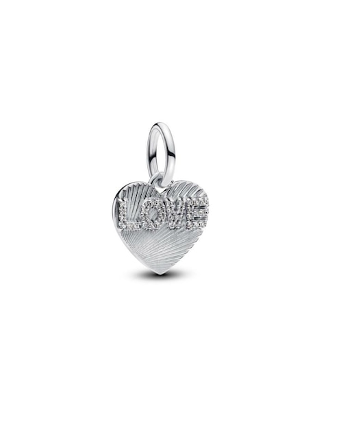 Charm de corazón Pandora Moments de plata P 925 1