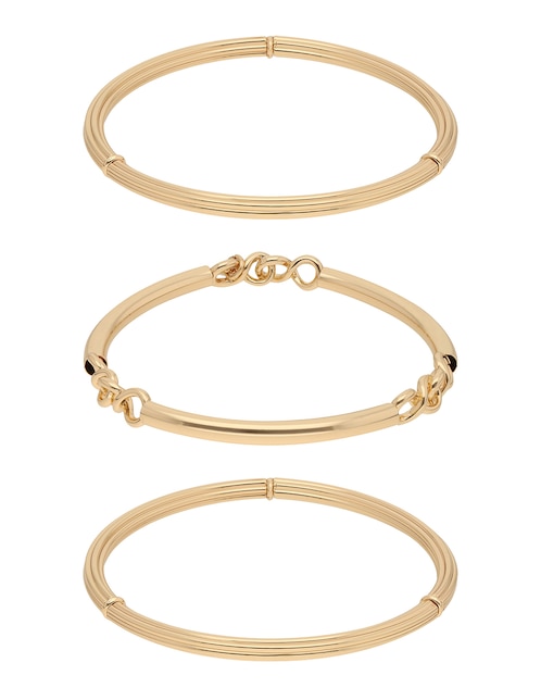 Multi Pulsera Nine West De Baño De Oro Infinity Link 1