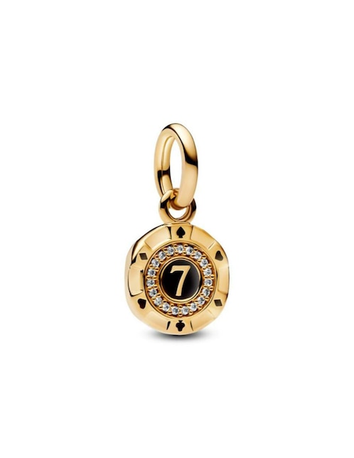 Charm de ficha Pandora moments de plata P 925 1