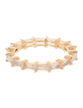 Anillo redondo P D Paola P925 de plata labradorita