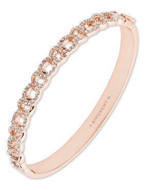 Pulsera Givenchy de latón Knox con acabado cristal