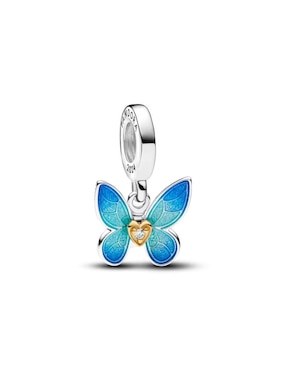 Charm de mariposa Pandora Moments de plata P925 diamante