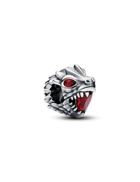 Charm de dragón Pandora Moments Game of Thrones de plata P 925 cristal