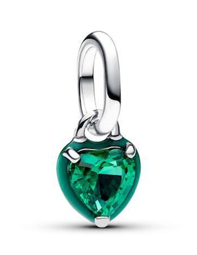 Charm de corazón Pandora Me de plata P925 cristal